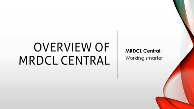 MRDCL Central: Cen-01 - Overview of MRDCL Central - MRDCL | Market ...